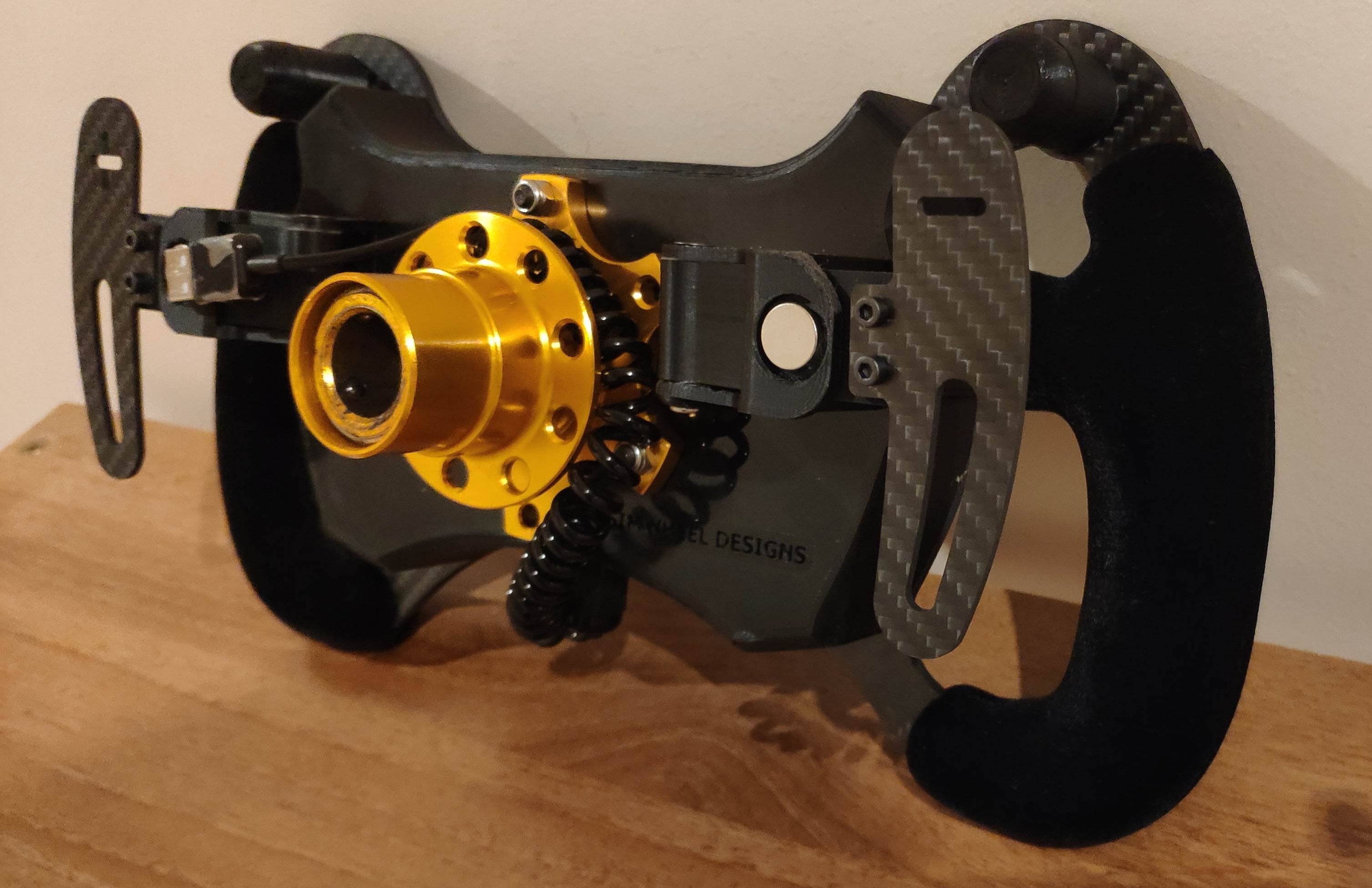 🚗 DIY MERCEDES AMG GT3 JOYSTICK Steering Wheel・ STL File for ・Cults