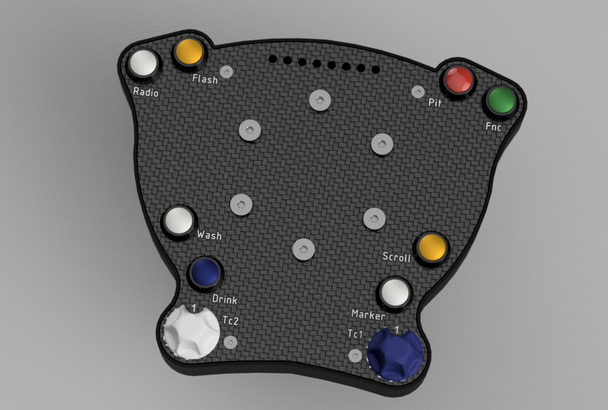 STL file DIY Ferrari 488 CHALLENGE Steering Wheel 🛞 ・Template to ...