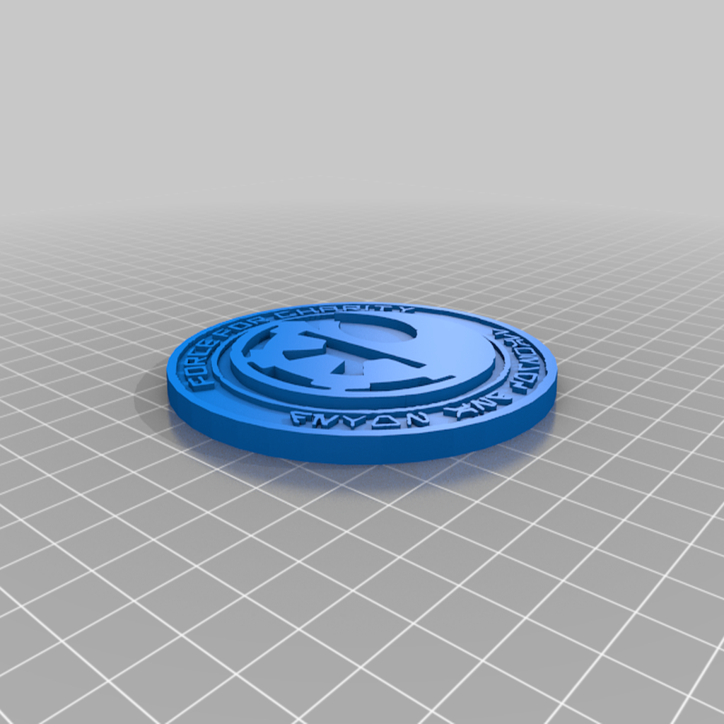 Free STL file Logo token v3 🚩 ・3D printable design to download・Cults