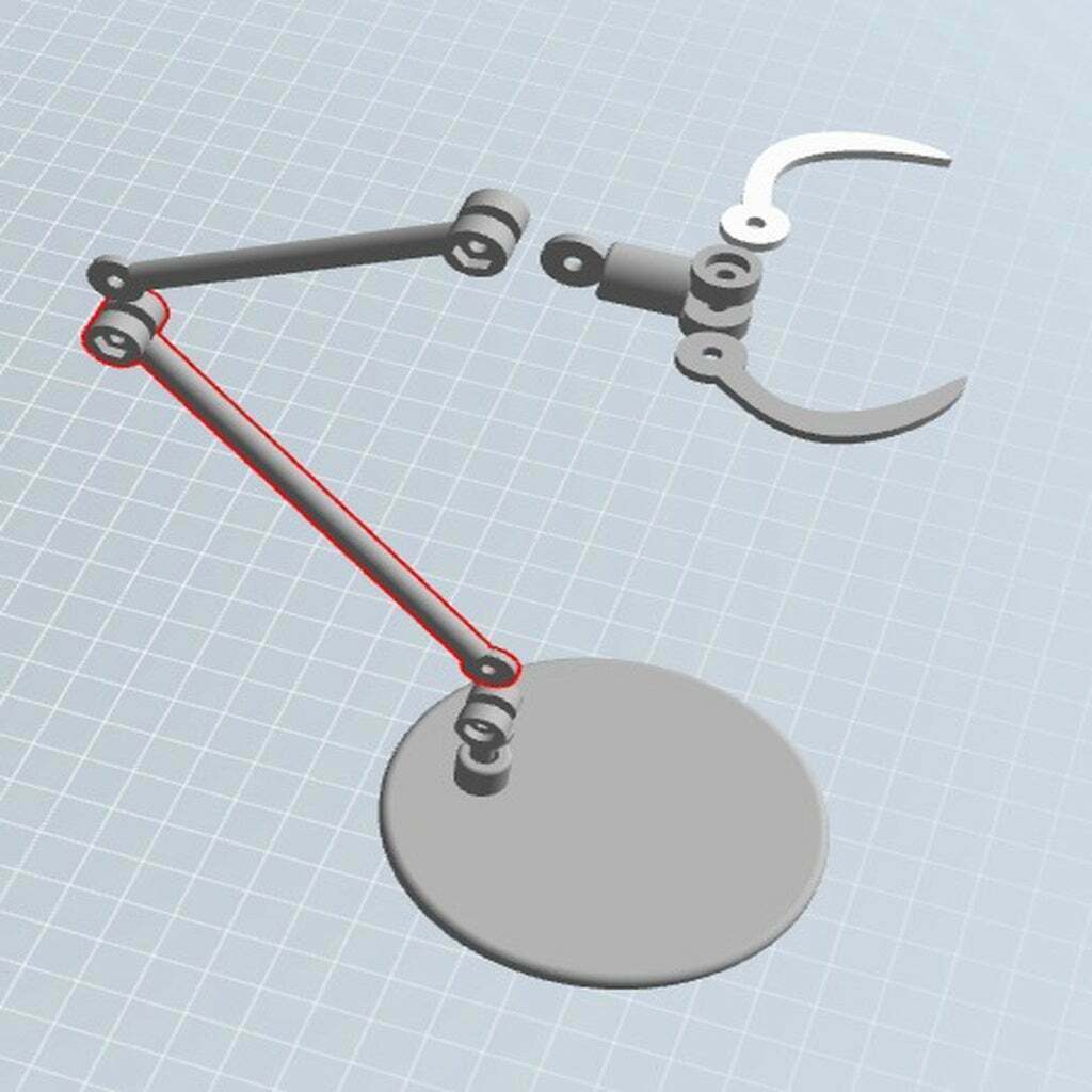 🎲 Flying Stand for 6 inch Action Figures・Free STL File for ・Cults