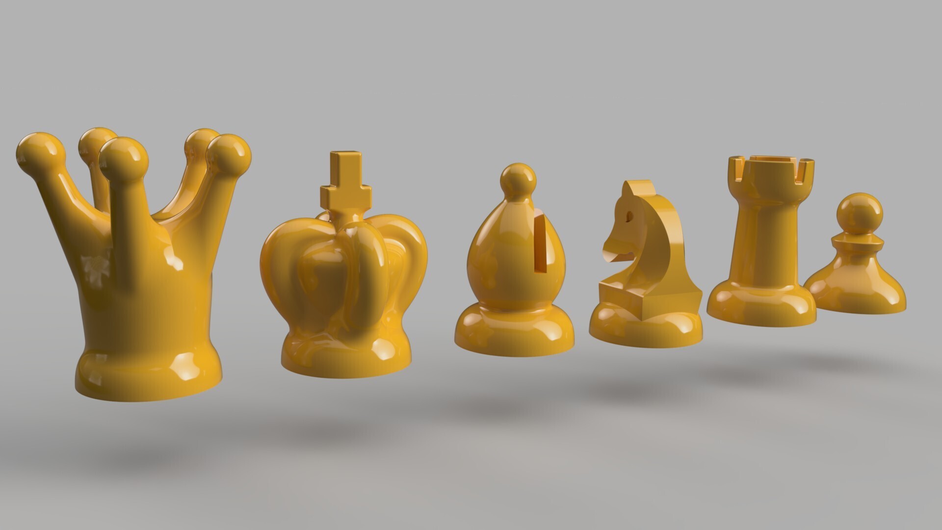 Free STL file funny chess pieces ♟️ (3MF)・3D printer model to download ...
