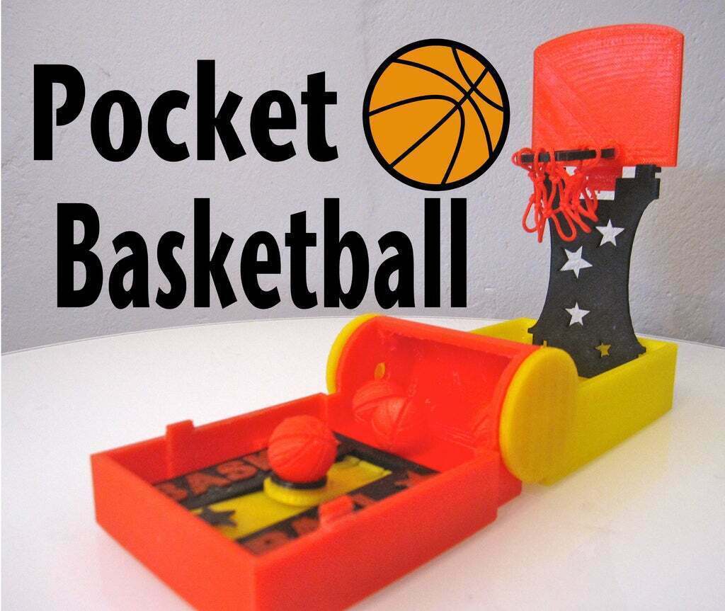 Free STL file Pocket Basketball 🏀 ・3D printable design to download・Cults