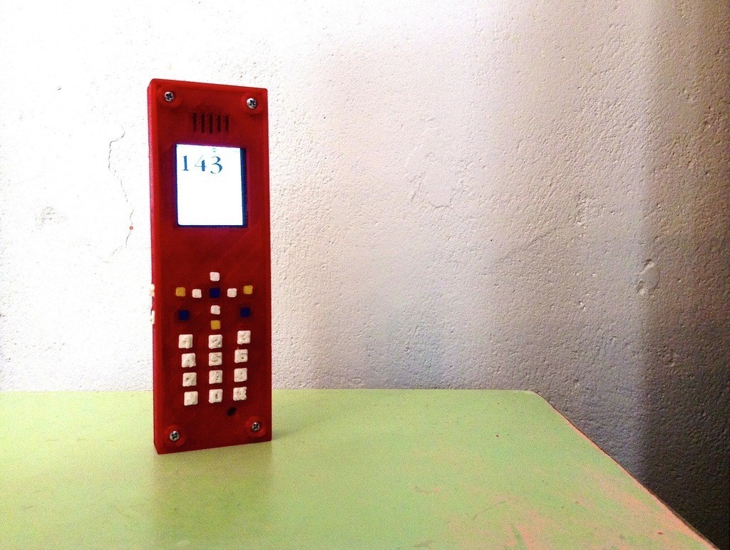 Free STL file Cell Phone 📞 ・3D print design to download・Cults