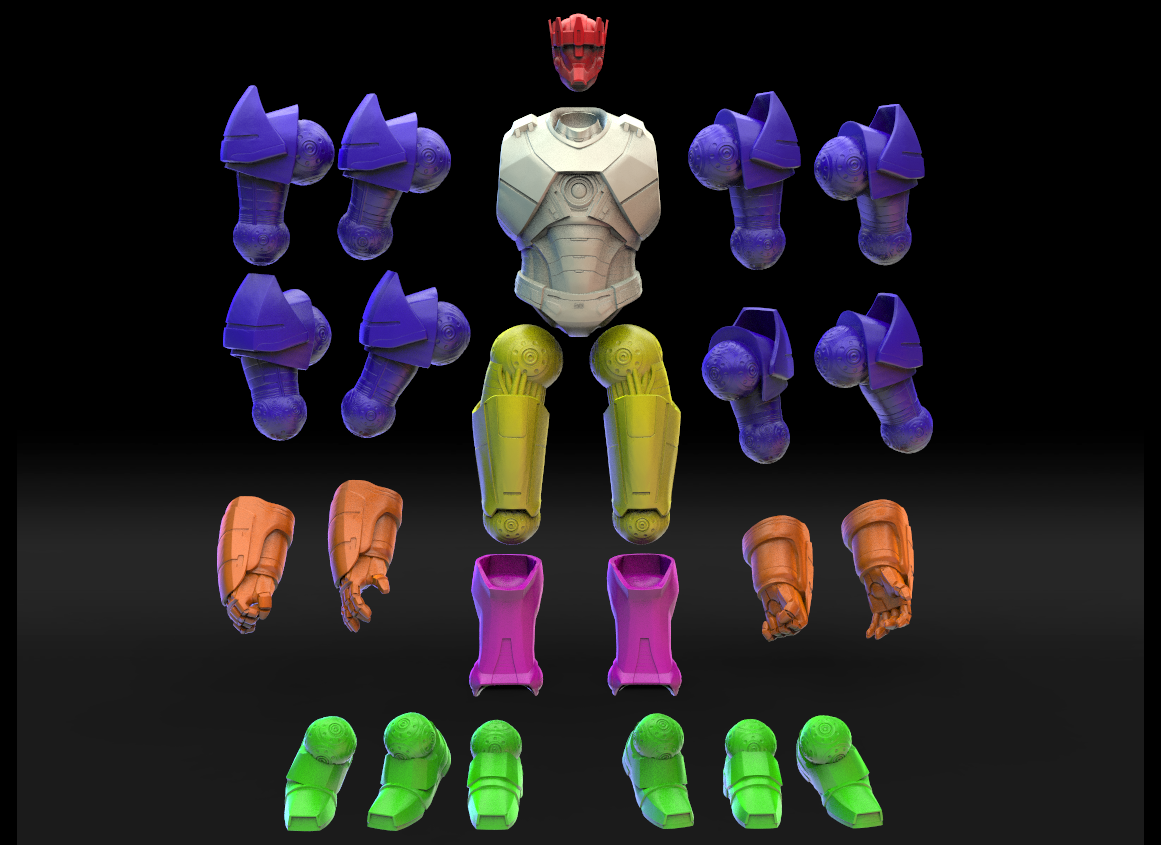 🎲 Marvel crisis protocol sentinel 2 clean presupported included・ STL ...