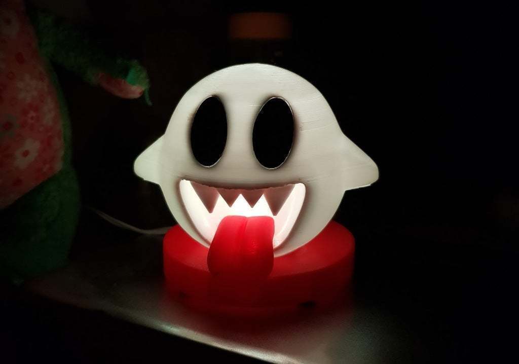 💣 Bomb Boo - Nightlight・Free STL File for ・Cults