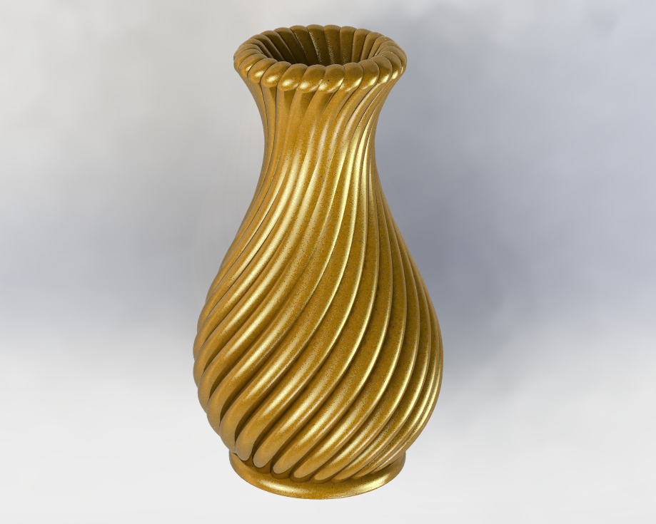 Free STL file Vase #3 🏺・3D printer design to download・Cults