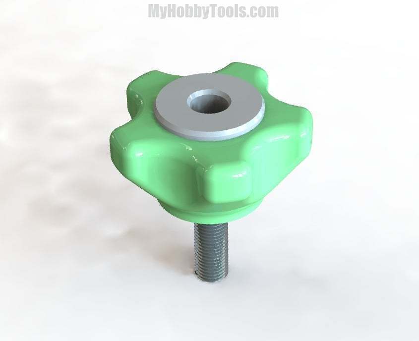 Free STL file KNOB FOR SCREWS AND NUTS M8 🗜️ ・3D printable model to ...