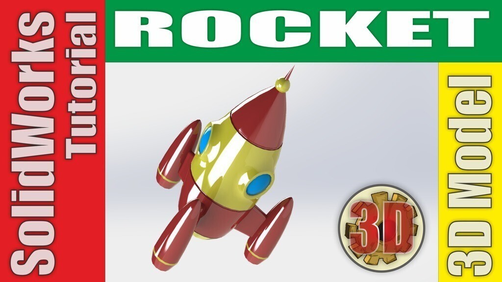 Free STL file TOY ROCKET 🚀 ・3D print model to download・Cults