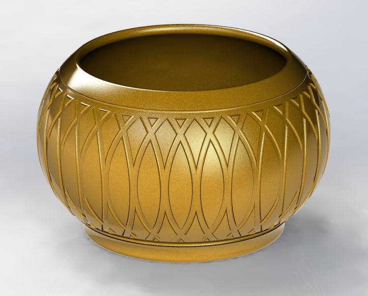 Free STL file Flower Pot 💐 ・3D print design to download・Cults