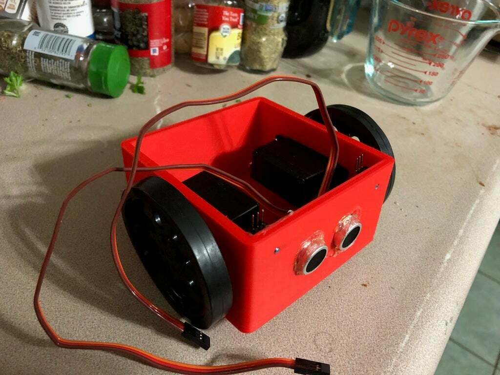 Archivo STL gratis Arduino Sumo Robot 🤖 ・Objeto de impresión 3D para ...