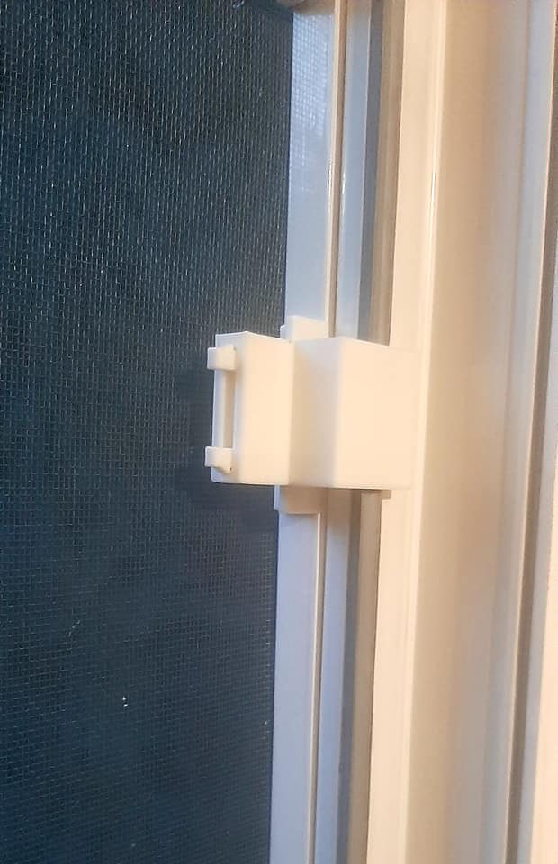 STL file Lock system for mosquito nets for windows 🔒 ・3D printable ...