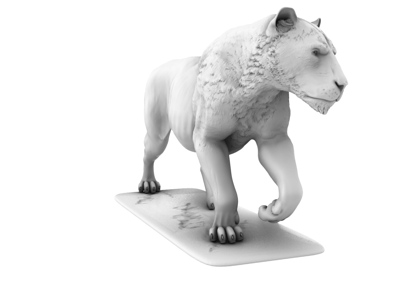 STL-Datei LION lioness 3D MODEL 🦁・Modell zum Herunterladen und 3D ...