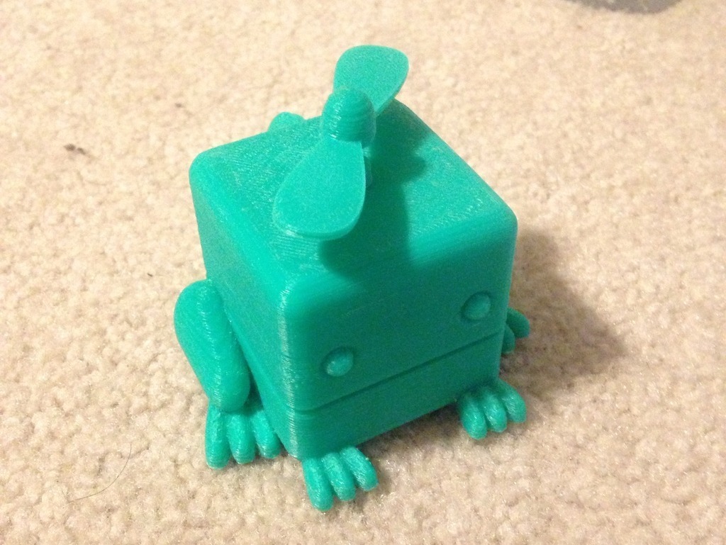 3D printable Frog Cubimal・Cults