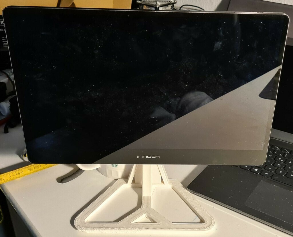 Free 3D file Innocn OLED portable Monitor SlideIn Stand 🖥️・Object to ...