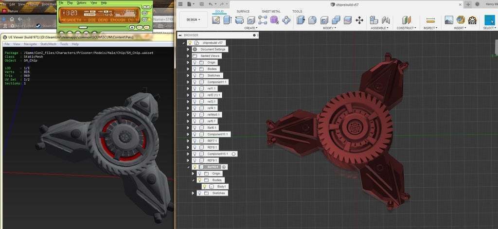 Free STL file SCUM BCU-2 WIP ️‍🔥 ・3D printing idea to download・Cults