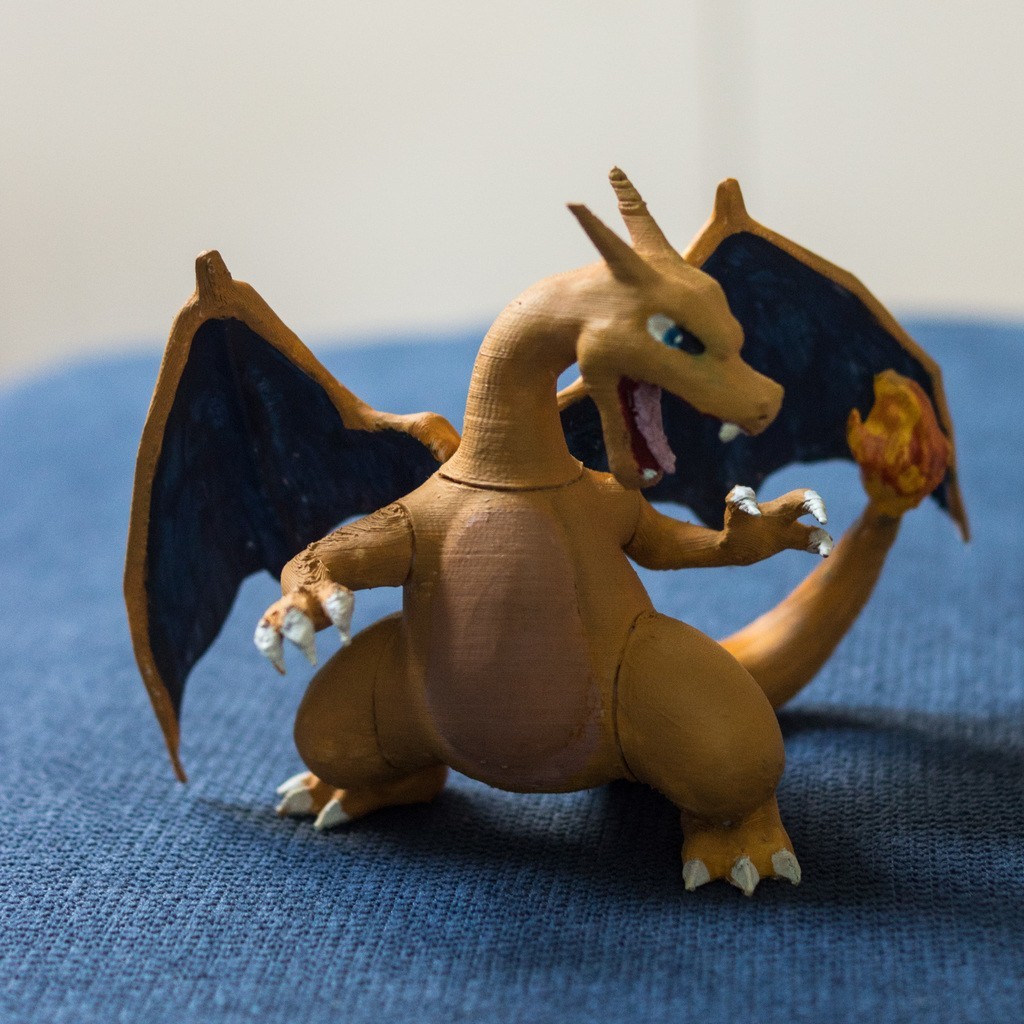 🐉 Charizard・Free STL File for ・Cults