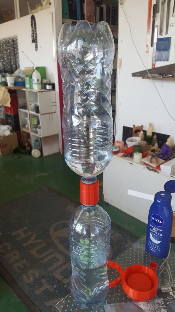 Free STL file Water hour glass timer 🚰 ・3D print model to download・Cults