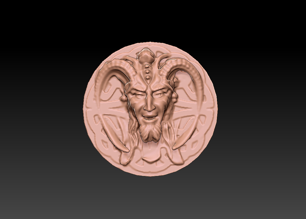 Файл STL Devil Head Wall Plaque 😈 ・Шаблон для 3D-печати для загрузки・Cults