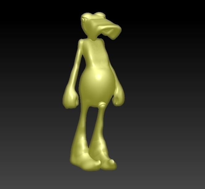 🦎 Vaughn Bodē Da Lizard Character・ STL File for ・Cults