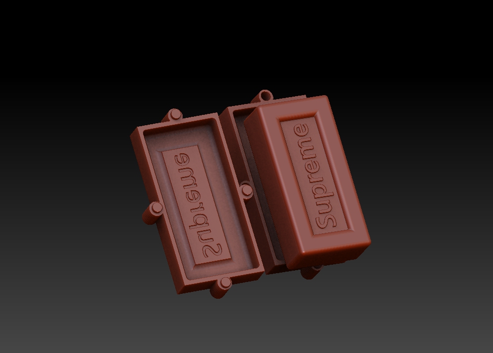 STL file Supreme Clay Brick mold 🧱 ・3D printable model to download・Cults