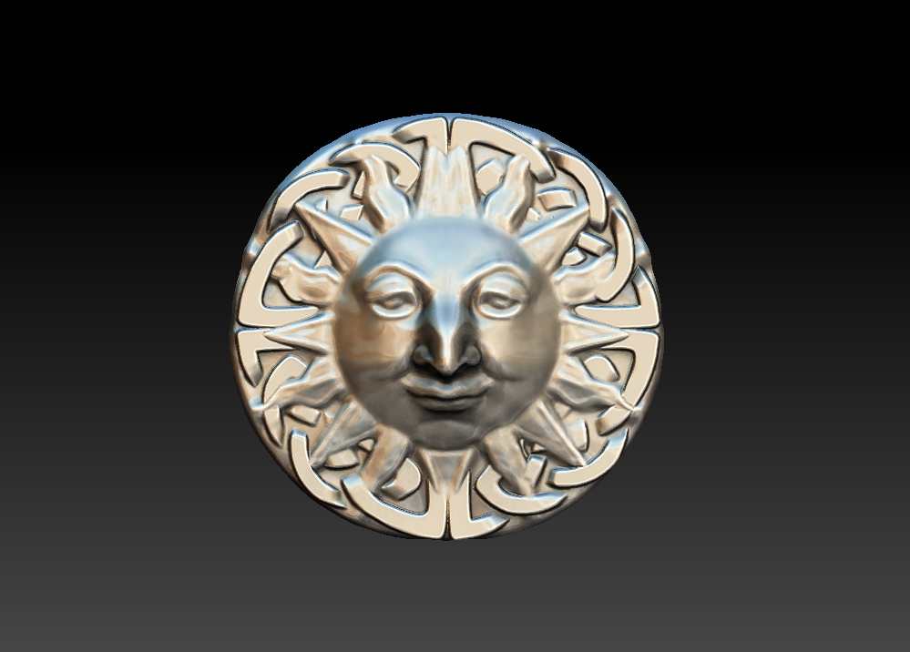 STL file Smiling Sun Wall Plaque ☀️ ・3D printable model to download・Cults