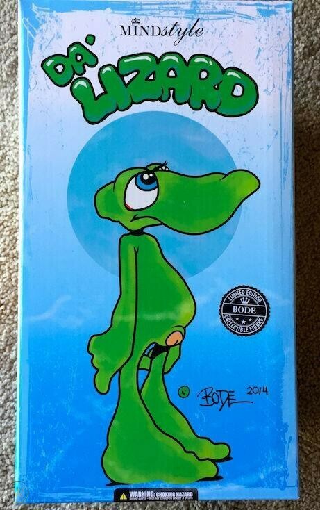 🦎 Vaughn Bodē Da Lizard Character・ STL File for ・Cults