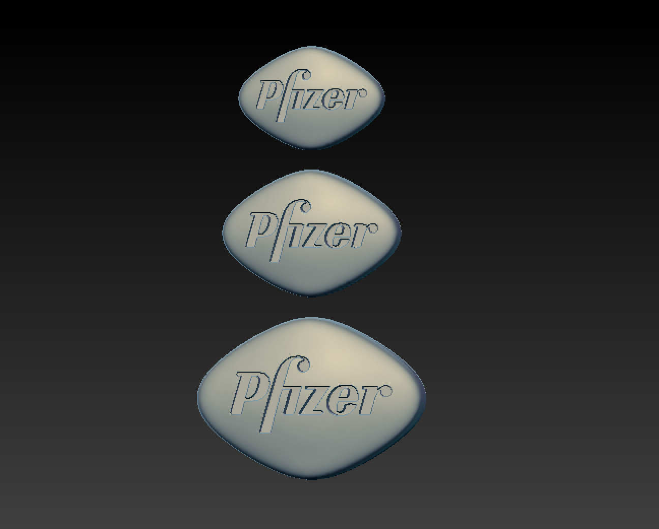 STL file viagra pills 100mg 50mg 25mg 💊 ・Model to download and 3D print ...