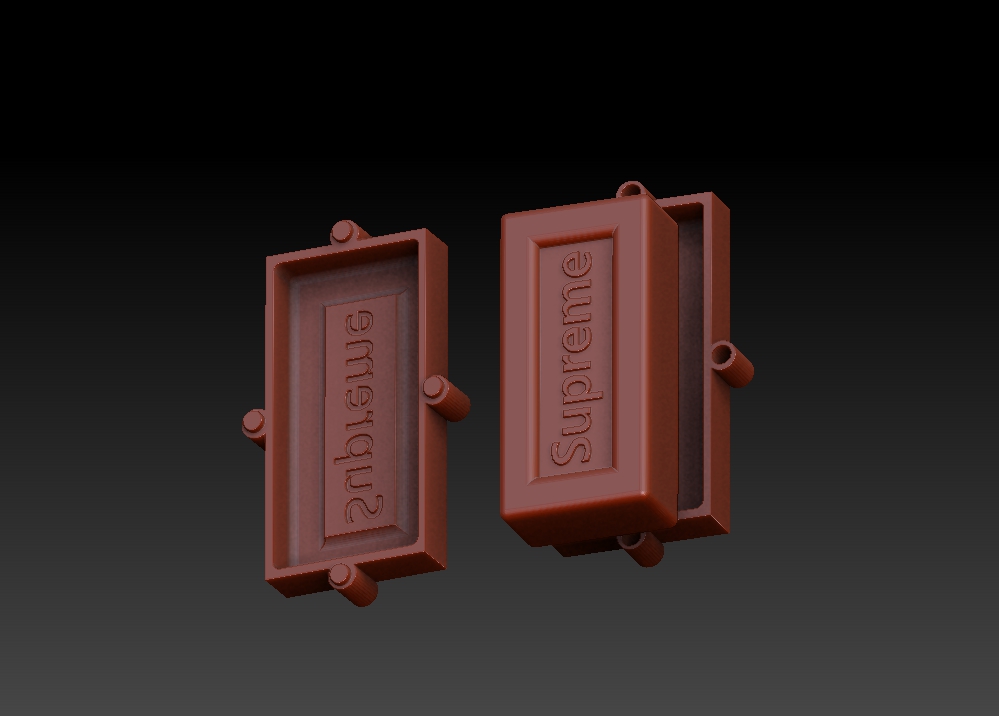 STL file Supreme Clay Brick mold 🧱 ・3D printable model to download・Cults