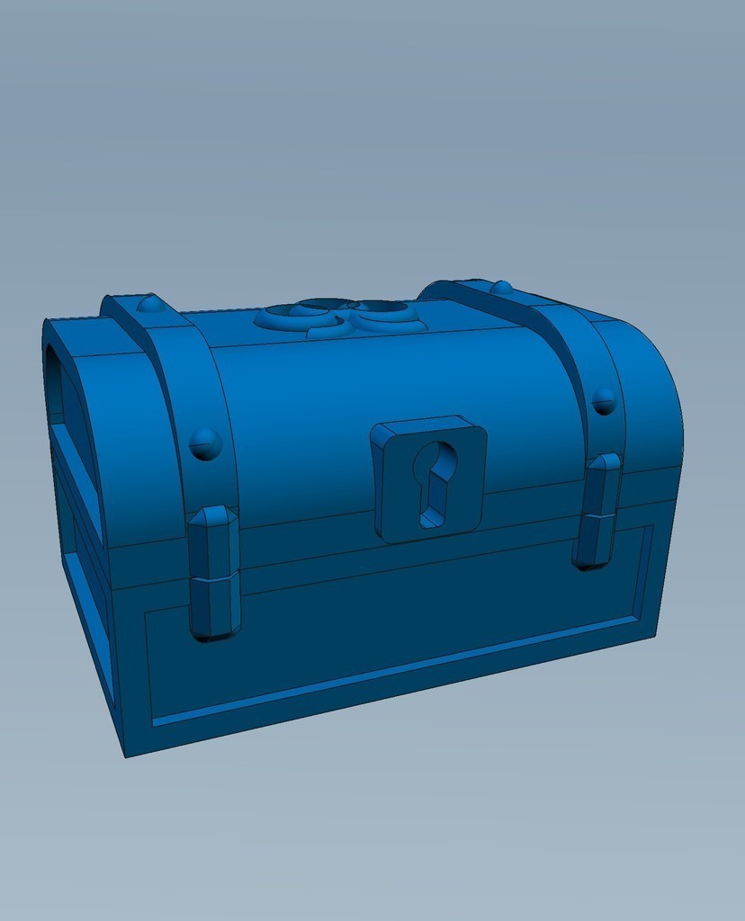 Free STL file Pirates Chest 🏴‍☠️ ・3D printer model to download・Cults