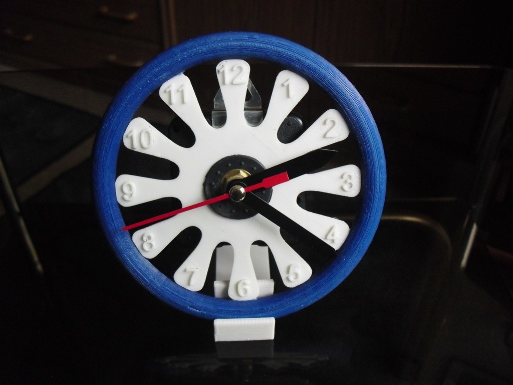 Free STL file clock 🕰️ ・3D printing template to download・Cults