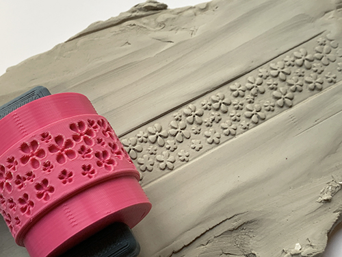 3D file STAMP ROLLER FOR POTTERY - EVEN MORE 🧑‍🔧 ・3D printer design to ...