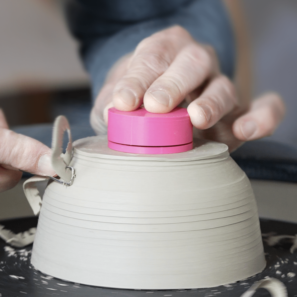 🛞 Spinner Trim Tool (for pottery on the potter's wheel)・ 3D File for 3D ...
