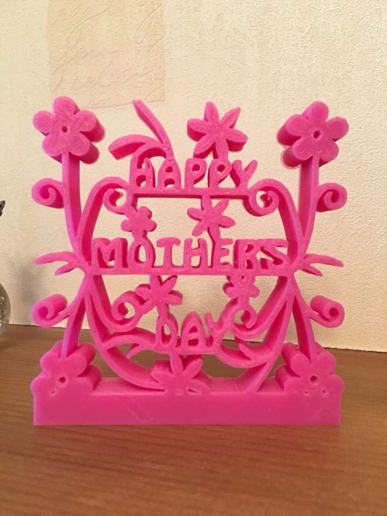🎨 Happy Mother's Day・Free 3D File for ・Cults