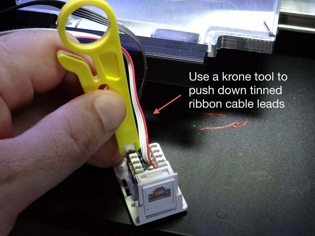 Free 3D file RJ45 X-Cable Repair for Replicator 2/2X 🔧 ・3D printer ...