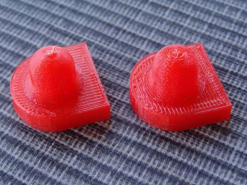 3D printable Surface Finish Calibration Test Shape・Cults