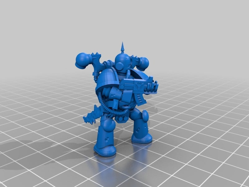Free STL file Sick marines 🤧 ・3D printer design to download・Cults