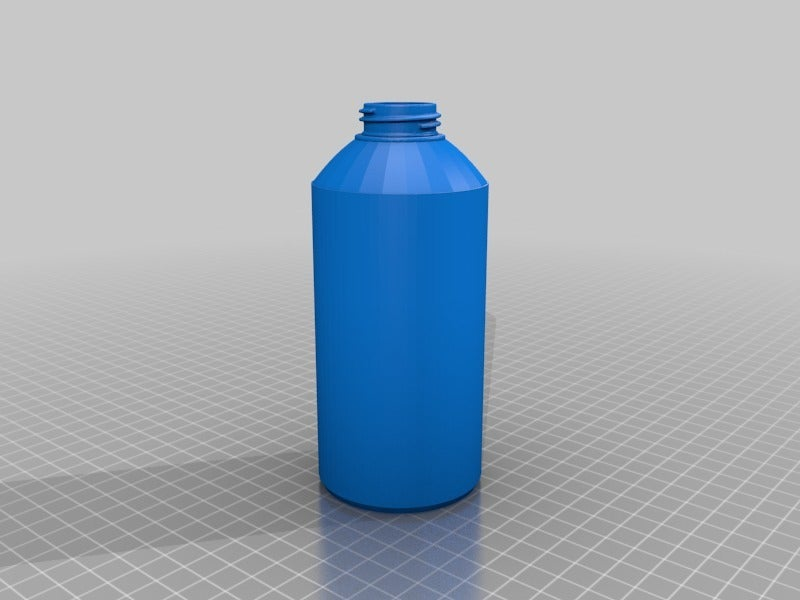 Free STL file 3D Printable Bottle (Compatible With Soda Bottle Cap) 🍾 ...
