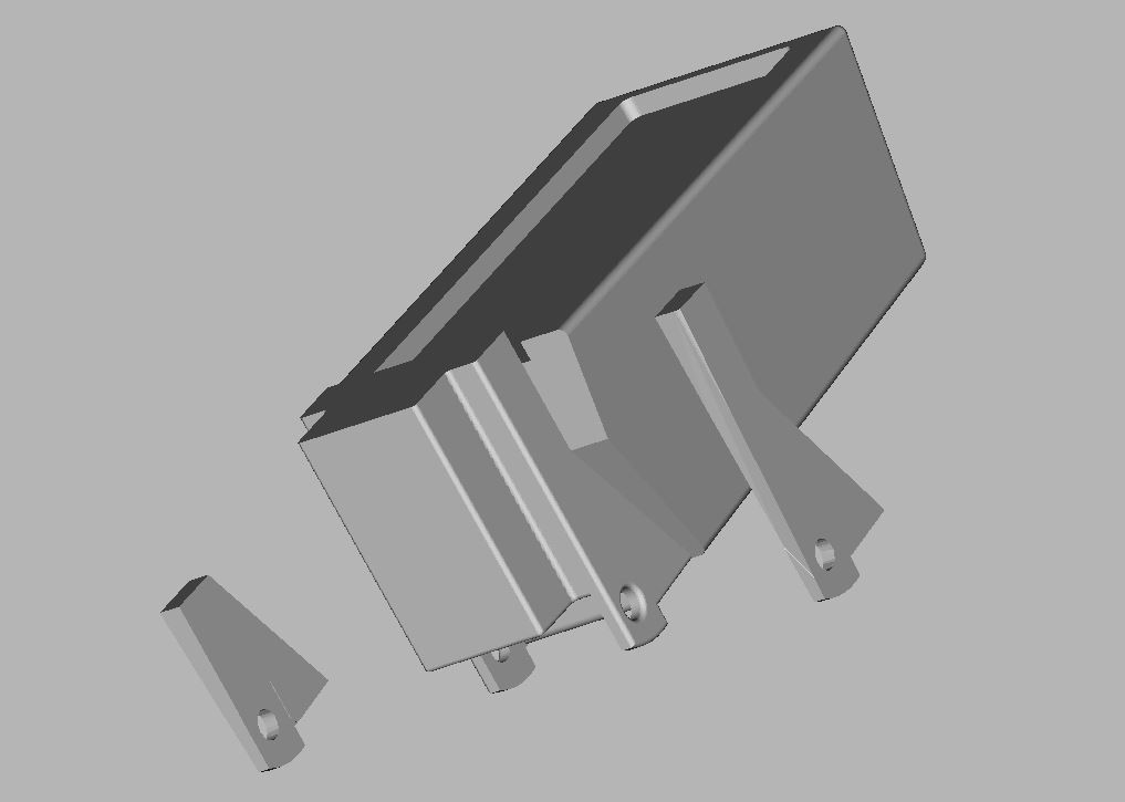Free STL file BSG_Colonial_Blaster_09_reinforcement_parts 👽 ・Design to ...