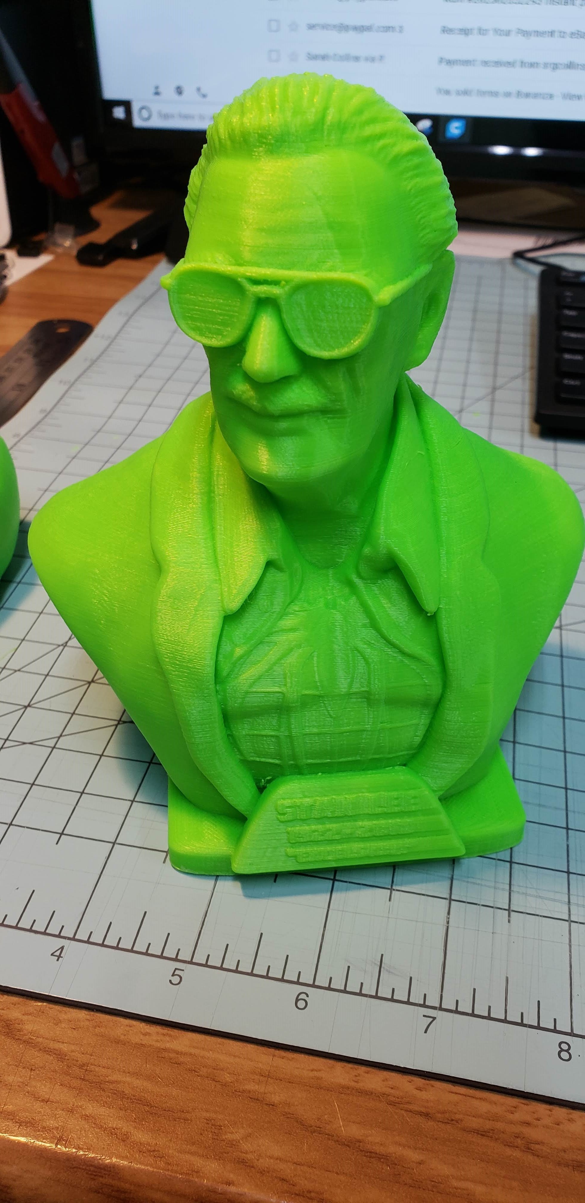 3D printing Stan Lee Memorial • made with Anet A8・Cults