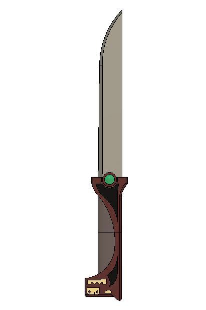 🗡️ Zuko's pearl dagger・Free 3D File for ・Cults