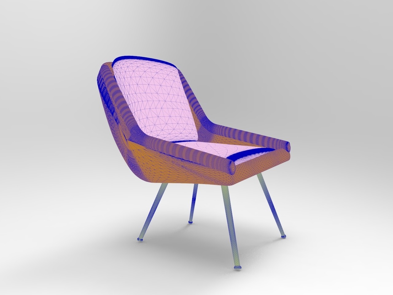3D file modern chair-23 🪞 ・3D print design to download・Cults