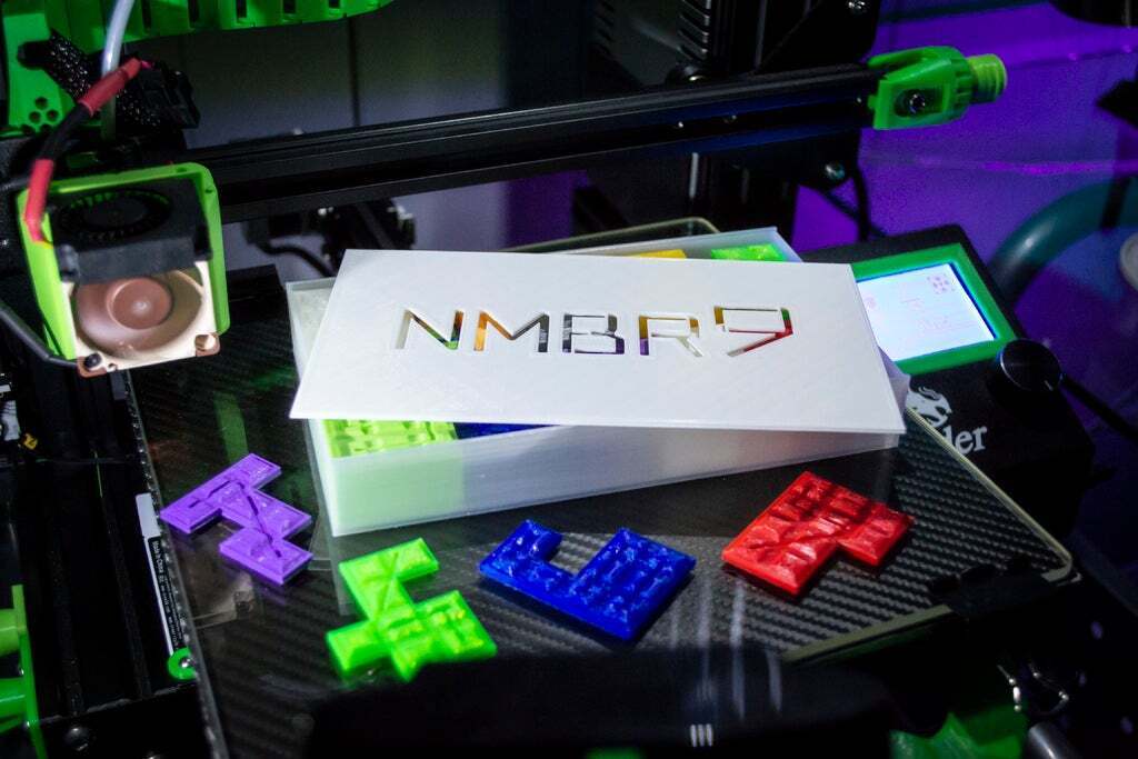 📦 NMBR 9 (Number 9) Travel Game Box・Free STL File for ・Cults