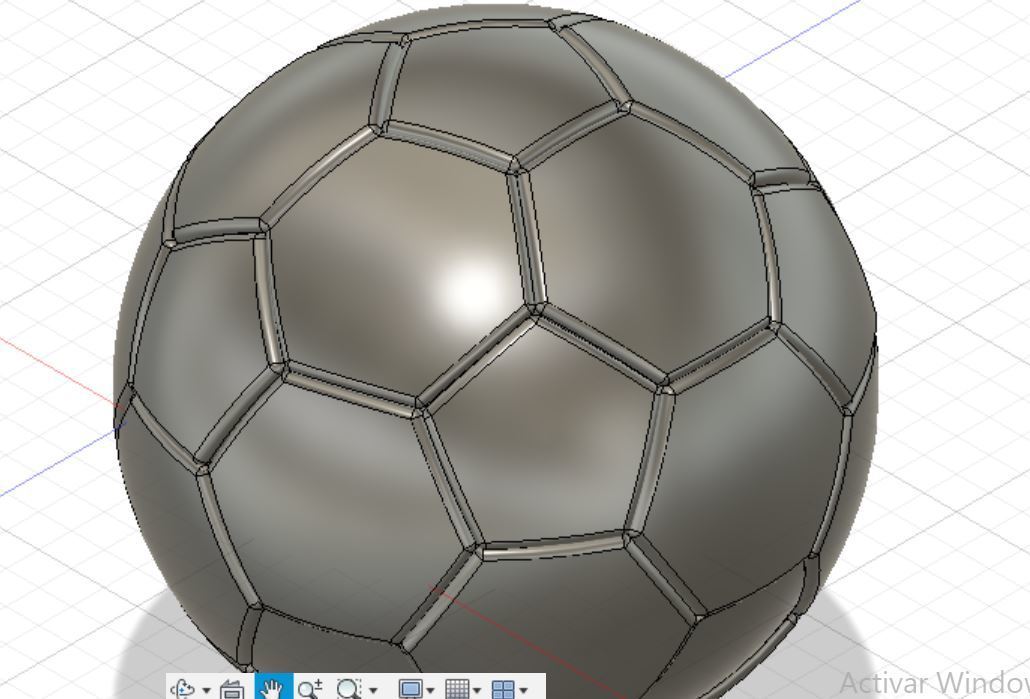 ⚽ soccer ball - futbol・ STL File for ・Cults