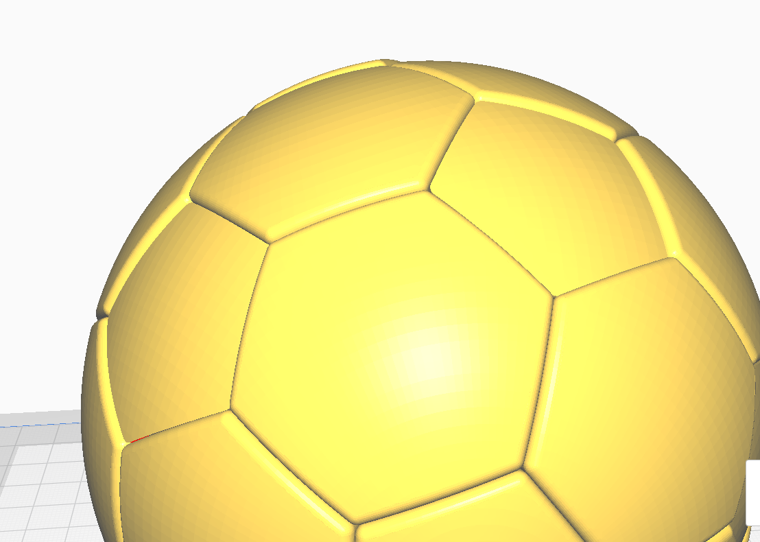 ⚽ soccer ball - futbol・ STL File for ・Cults