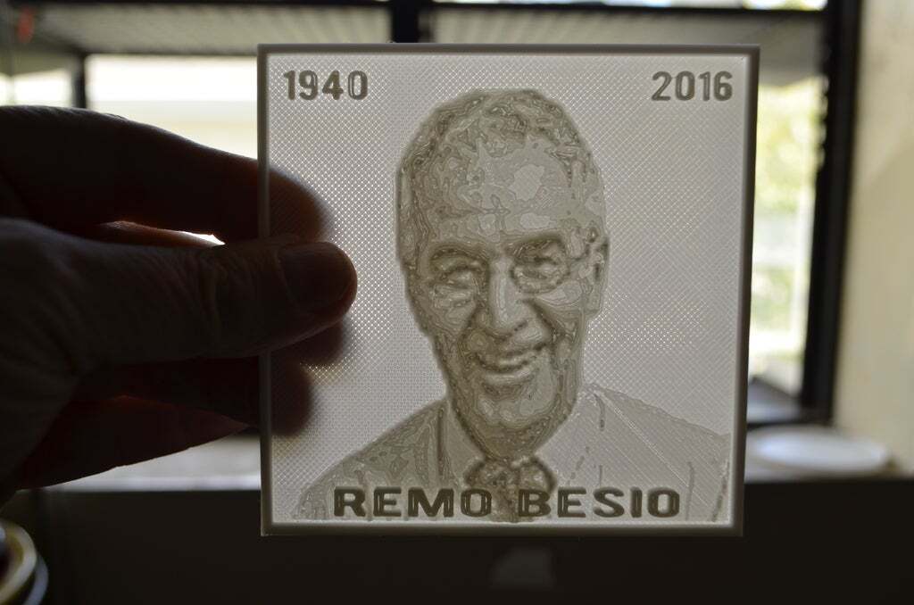 Free STL file Remo Besio Lithophane 🖼️ ・Design to download and 3D print ...
