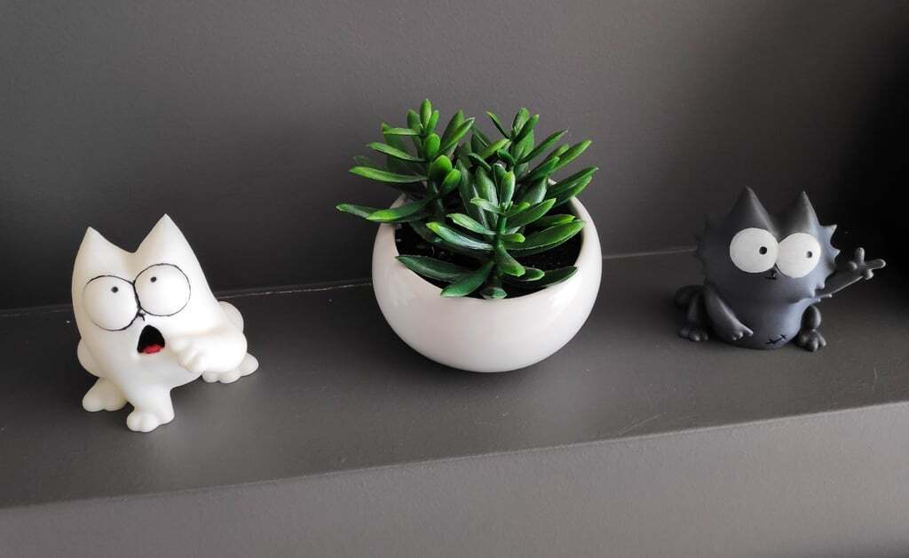 3D printing Simon´s hungry Cat・Cults