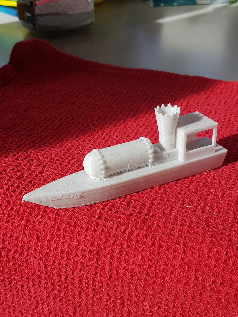 Free 3D file Steam boat (OLD BESSY) 😤 ・3D printable object to download ...