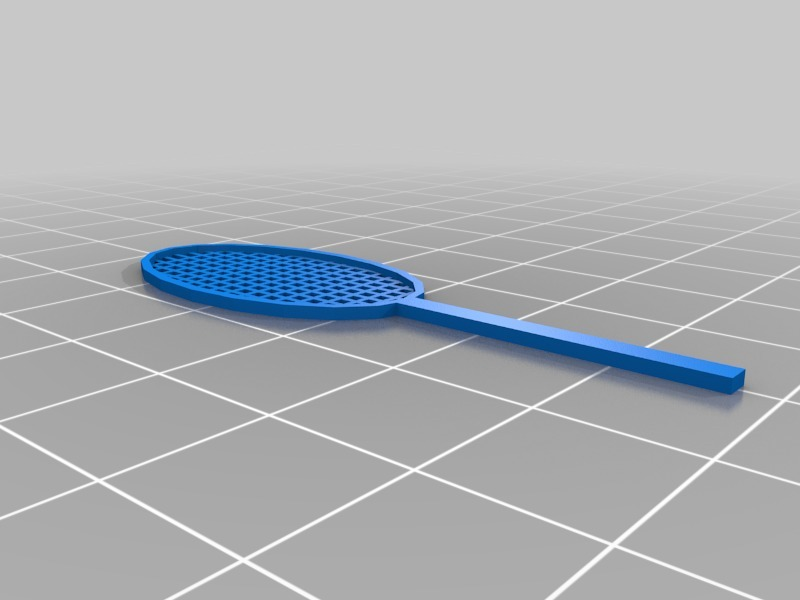 Free 3D file teeny tiny tennis racket 🎾 ・3D printer design to download ...