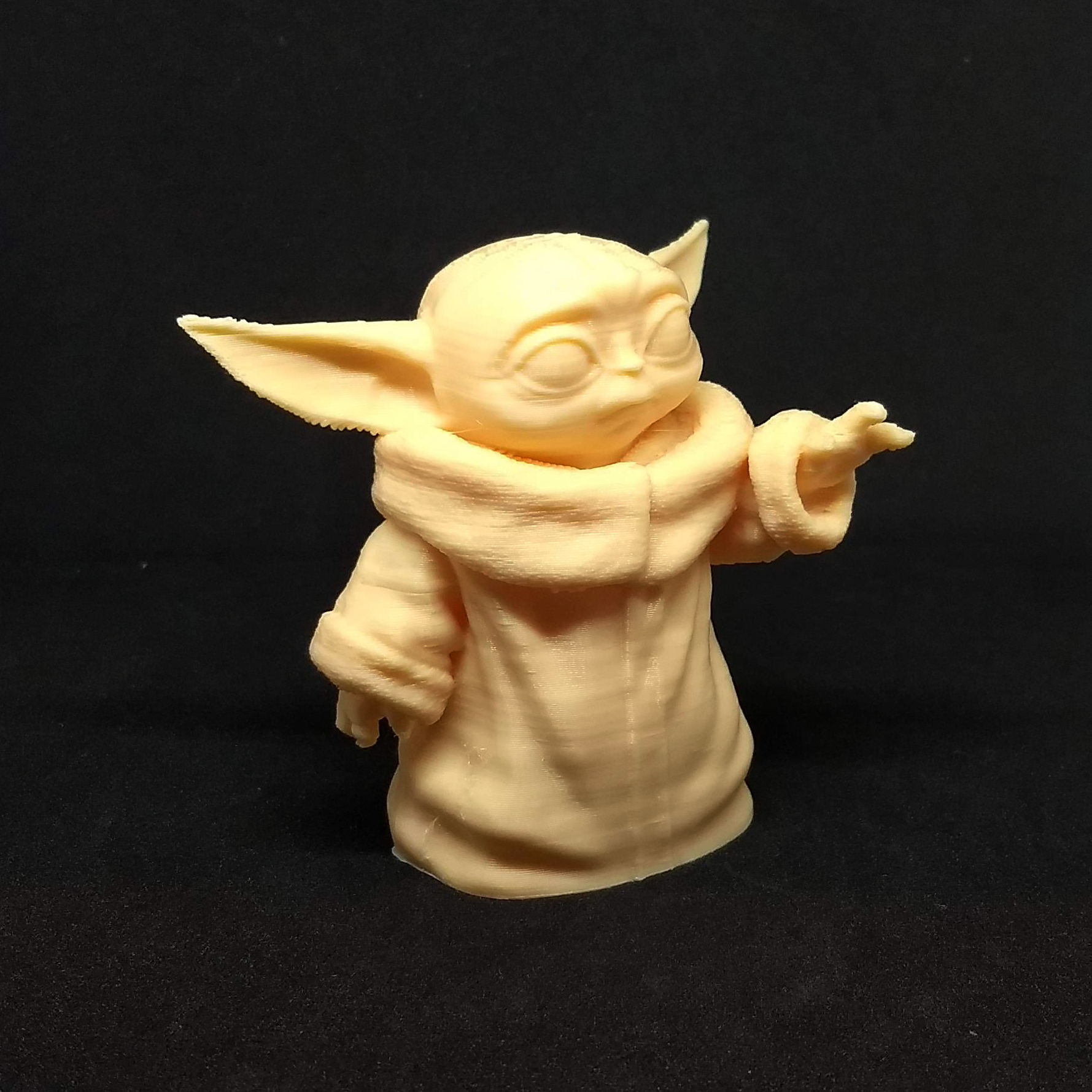 3D printed Baby Yoda • made with Ender 3 Pro・Cults