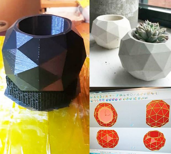 Fichier STL jardinière geodezi 🌺 ・Objet imprimable en 3D à télécharger ...